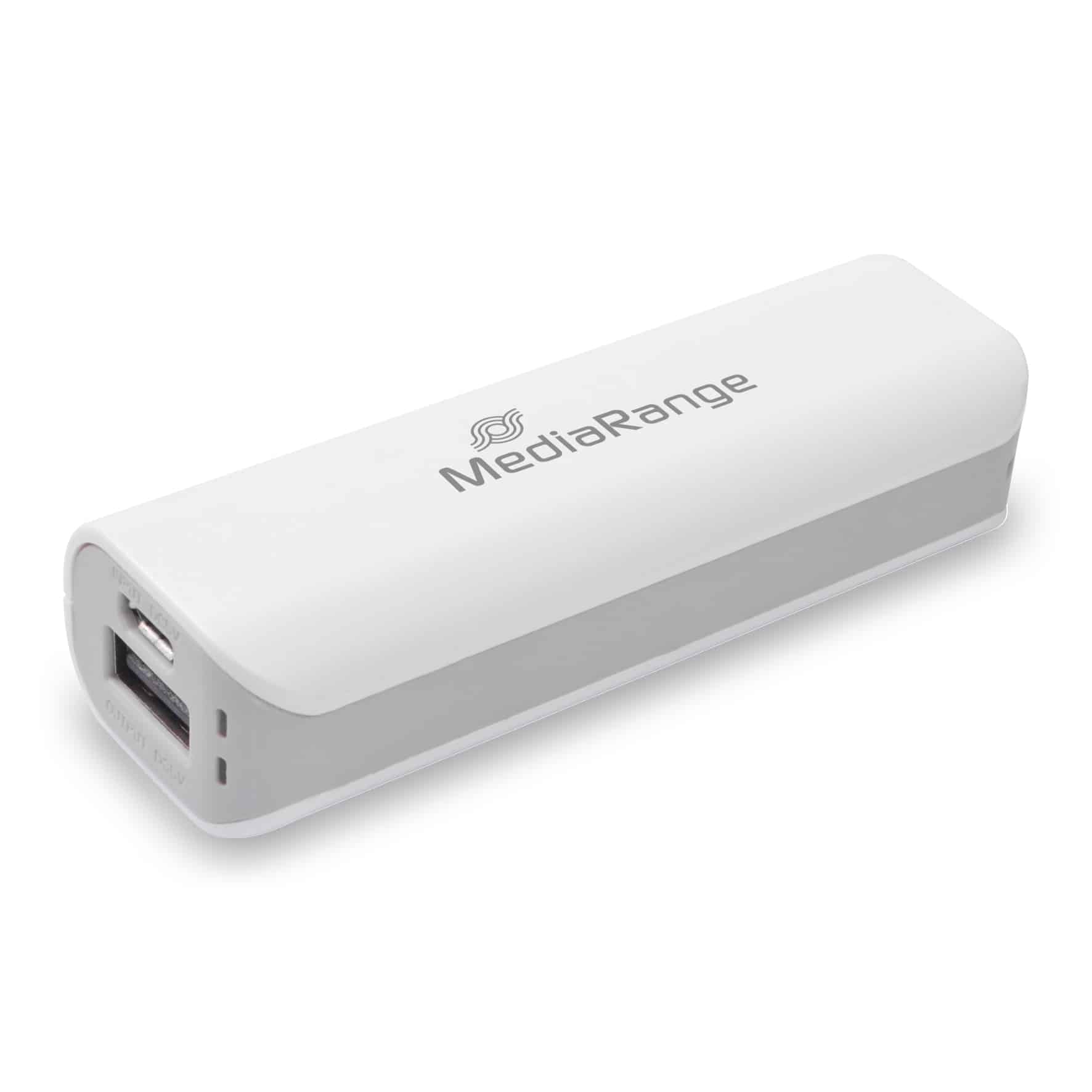 POWER BANK 2600 mAh - MEDIA RANGE - Графотекс